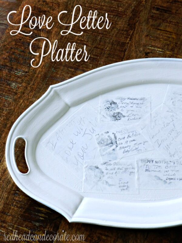 Love Letter Platter