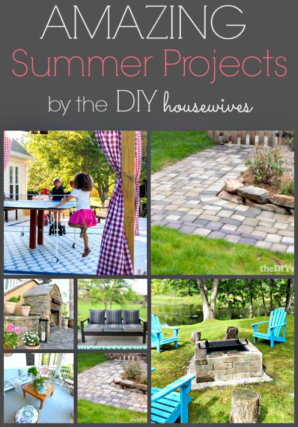12 DIY Summer Projects - Redhead Can Decorate