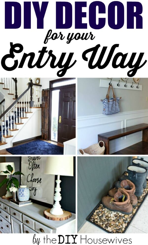 Entry Ways with the DIY Housewives - Redhead Can Decorate